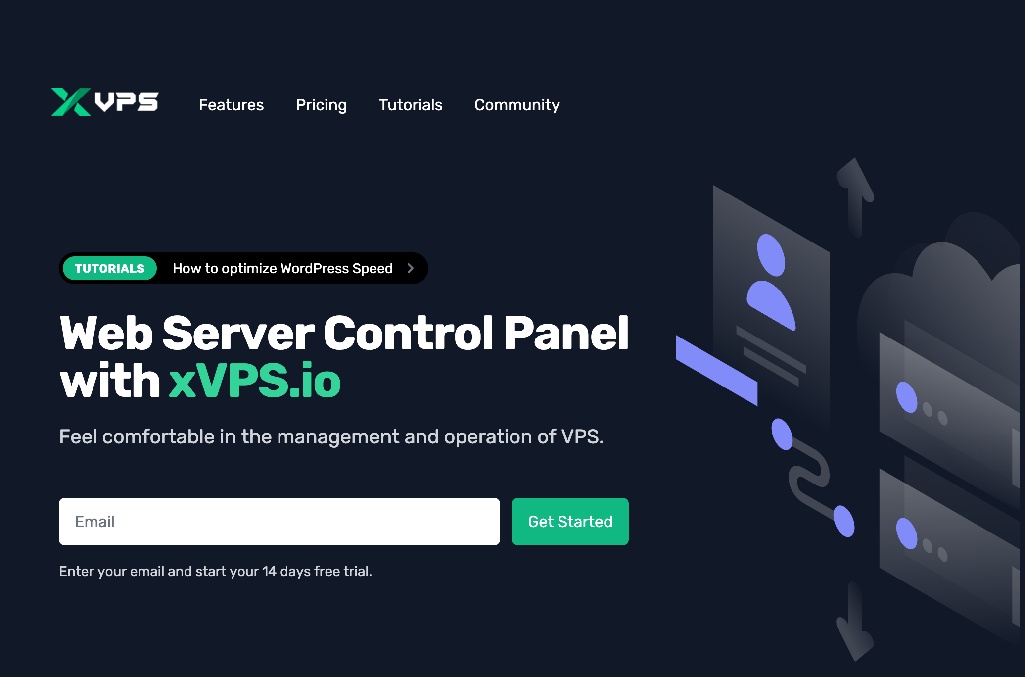XVPS.io - Manage VPS easily